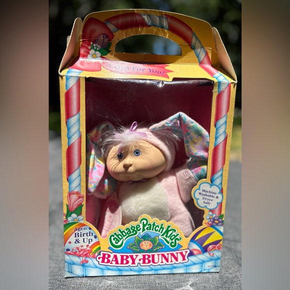 Cabbage Patch Kids | Toys | Vintage 993 Cpk Cabbage Patch Kids Baby Bunny Doll With Original Box ...